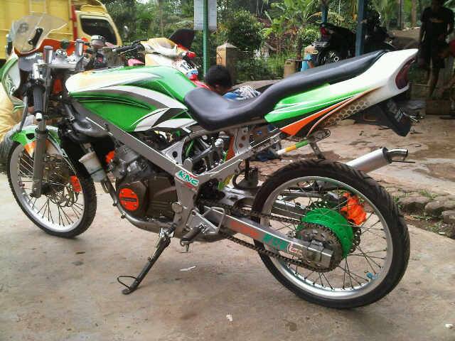 100 Modifikasi Ninja R Foto Gambar Terbaru - Modifikasi Motor 2017