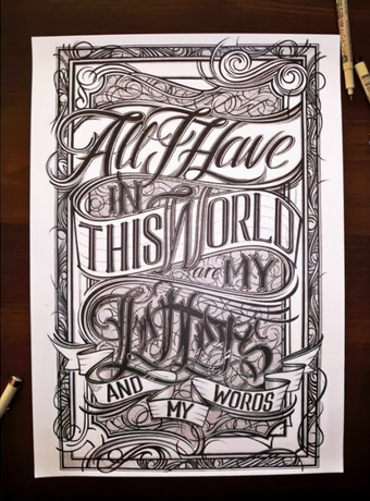 53 Inspirasi Desain Poster Tipografi | Belajar CorelDRAW