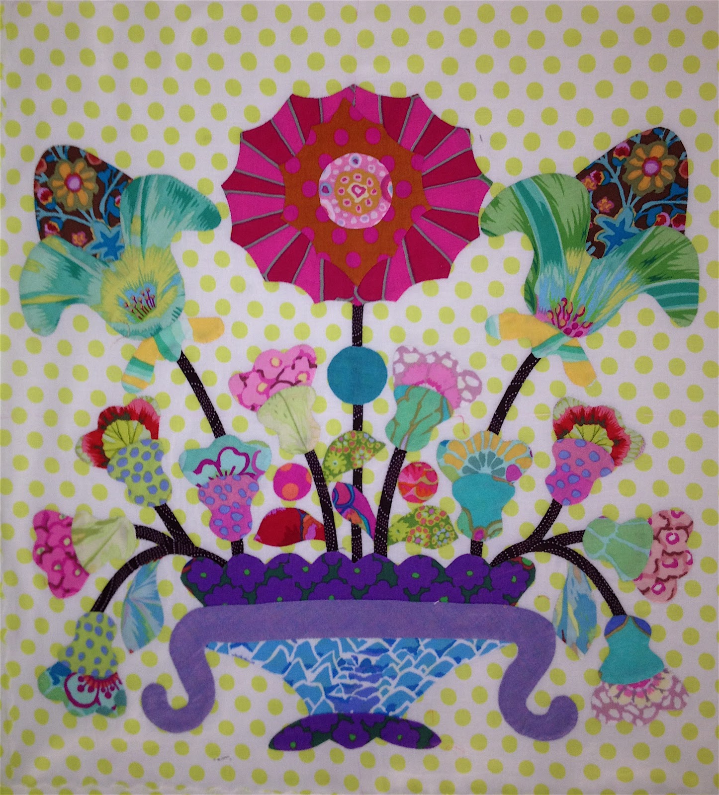 Glorious Applique: Springing Basket Blocks