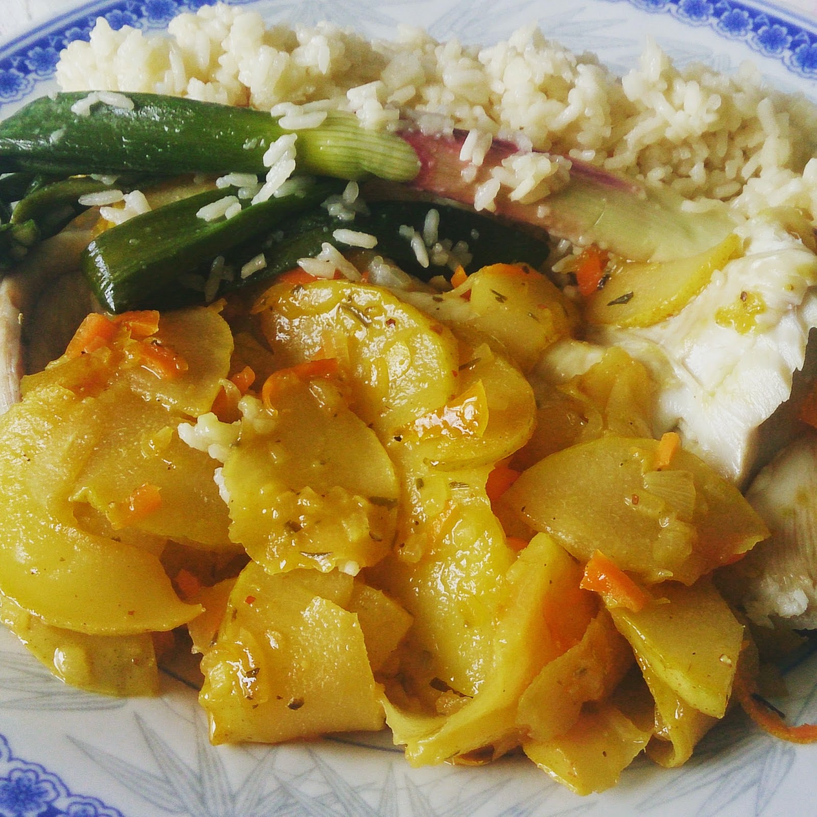 De Pistacho y Crema del Cielo: Pollo de mar al vapor con salsa de peras ...