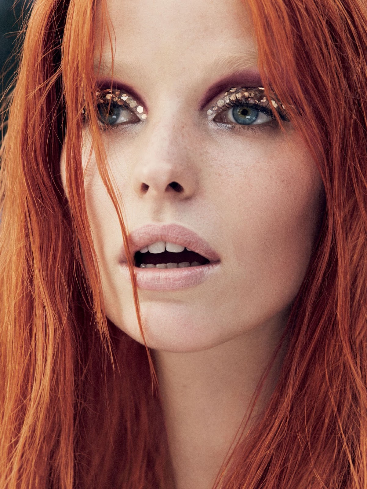 glam rock: alisa ahmann by terry tsiolis for allure december 2015 ...