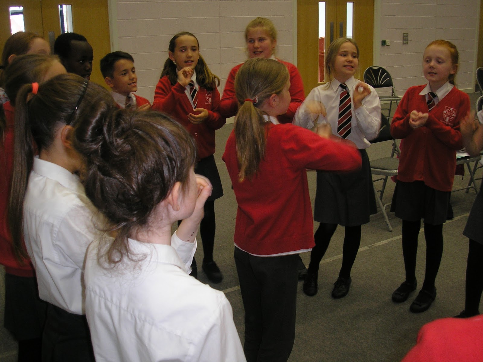 Moor Hall Primary School: Year 5 Song Leader Training Day...