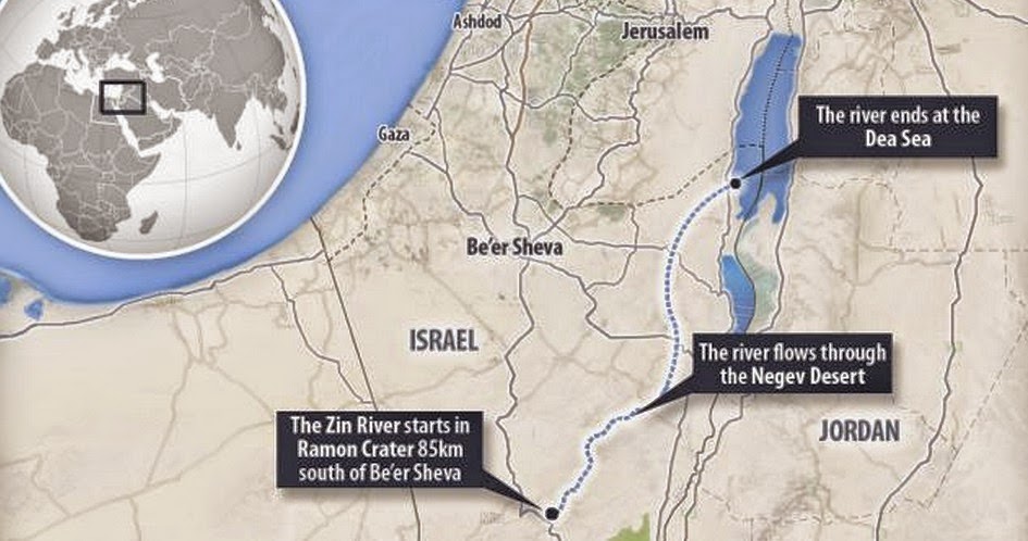 JCM: Negev's river rebirth after years of drought giving people across ...