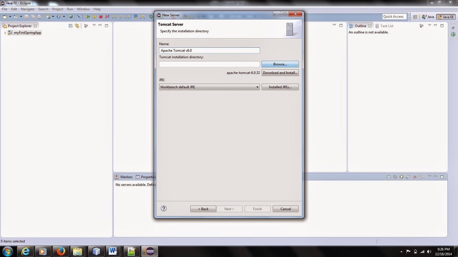 Programming For Beginners Configure Tomcat Server In Eclipse