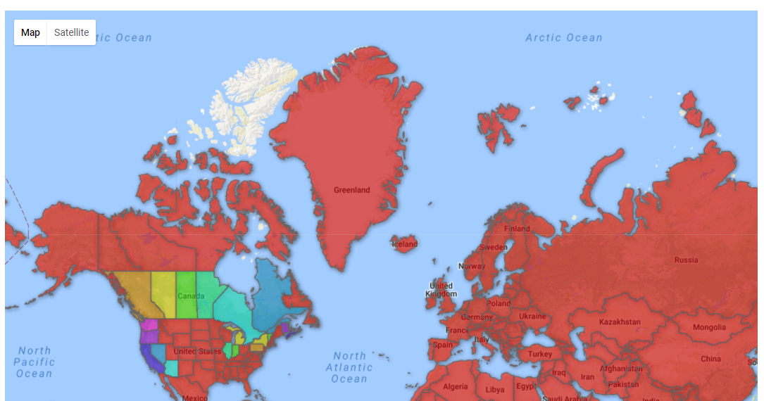 I made a scratch map! - BRIAN KIM