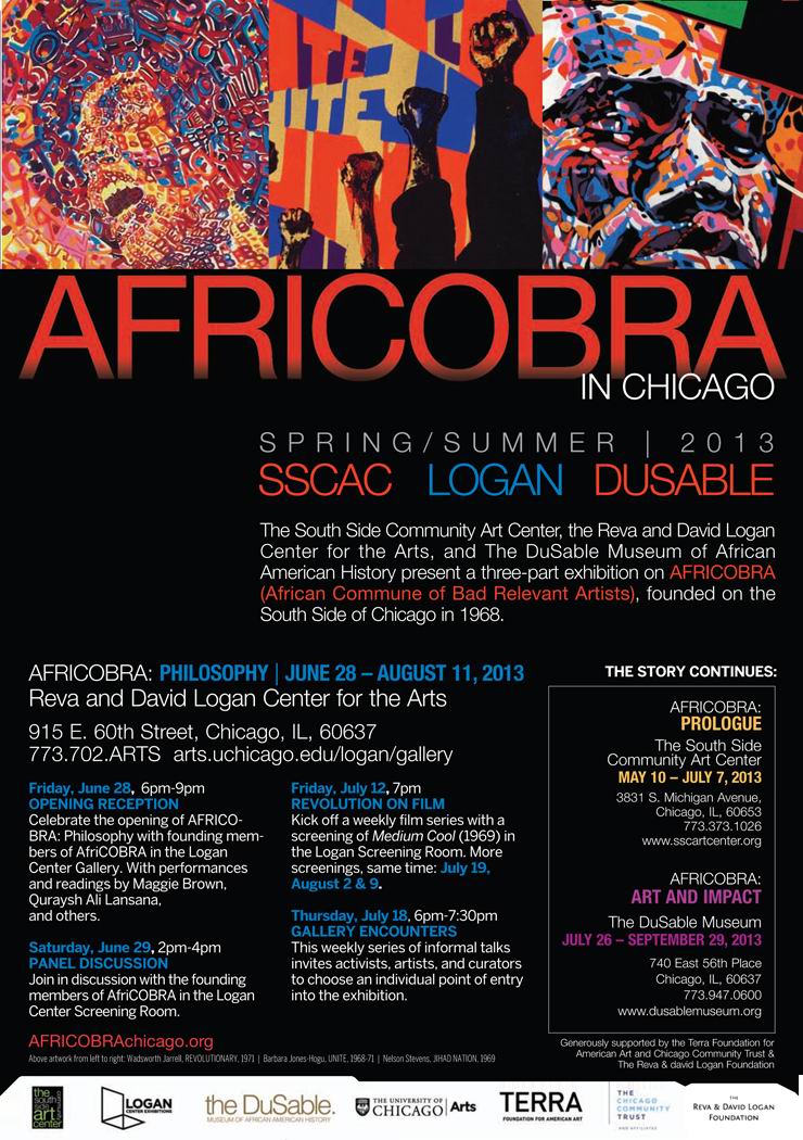 Bronzeville Arts Blog: AFRICOBRA in Chicago at the Logan Center for the ...