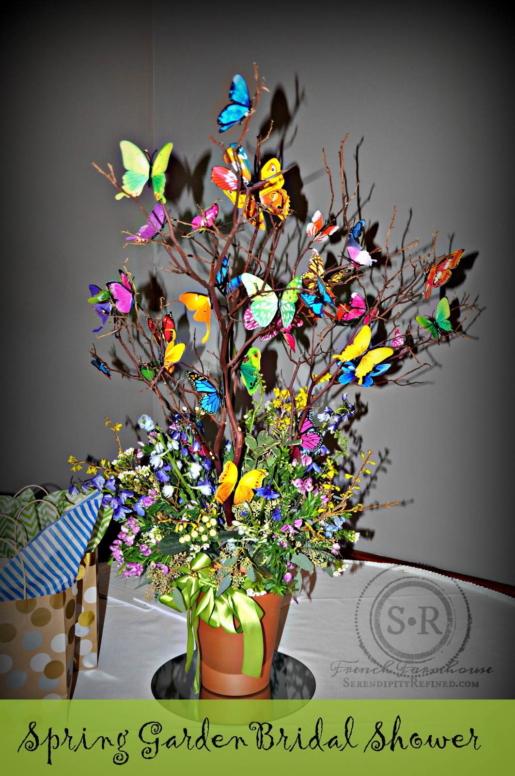 Serendipity Refined Blog: Spring Garden Themed Bridal Shower