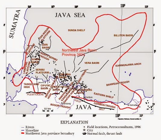 Suara Geologi: Geologi Regional Cekungan Jawa Barat Utara (North West ...