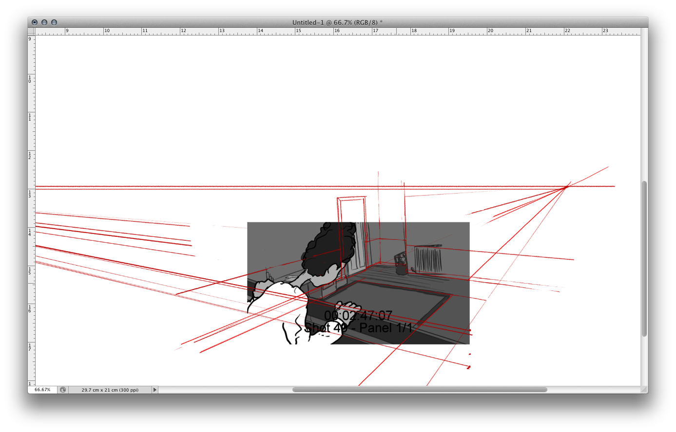 David Lewis' MA Film Project: Time saving - Photoshop Perspective Tool
