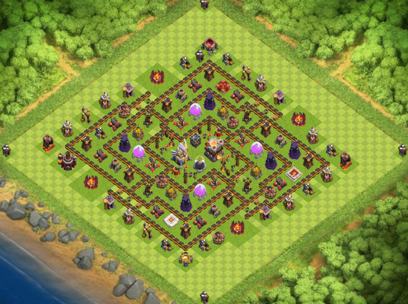 Maps for Clash of Clans