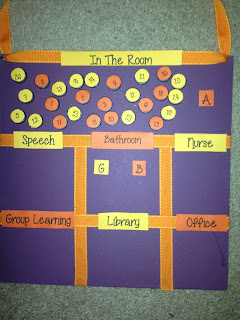 The Diary of a Crafty Teacher: Student Tracker Board