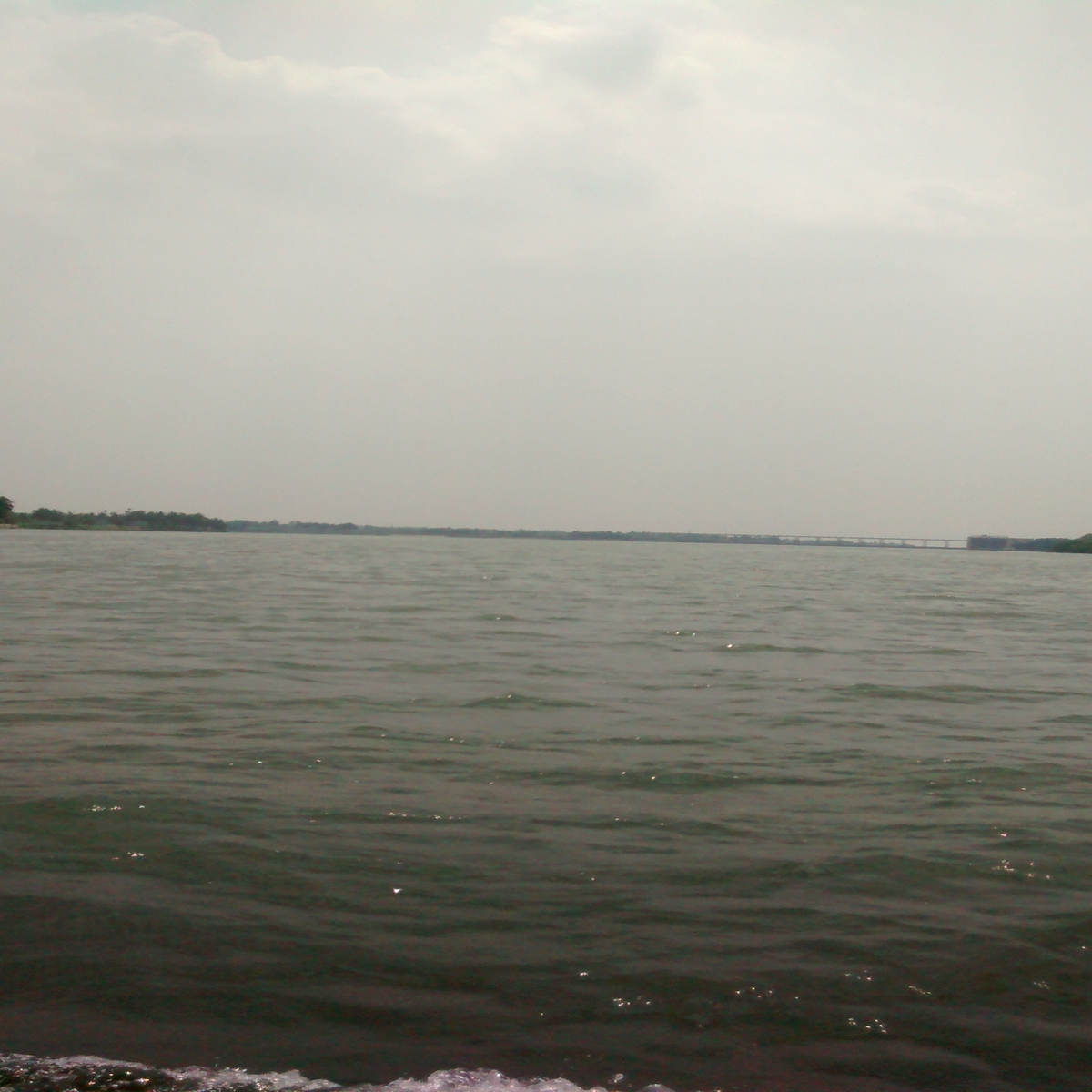 the river along poolampatti village