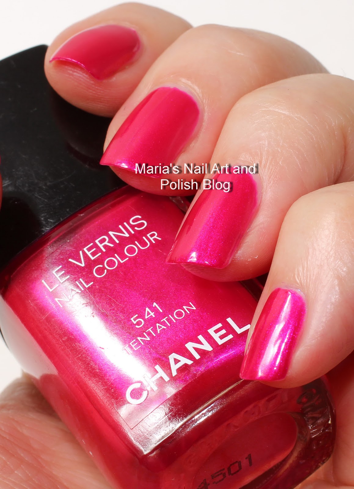Marias Nail Art and Polish Blog: Chanel Tentation 541, Les Roses ...