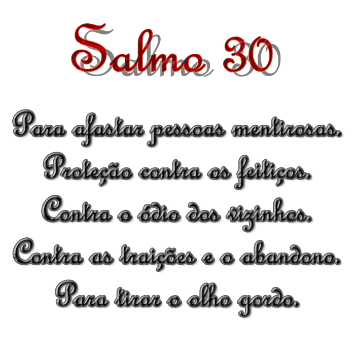 Divinos Salmos: Salmo 30