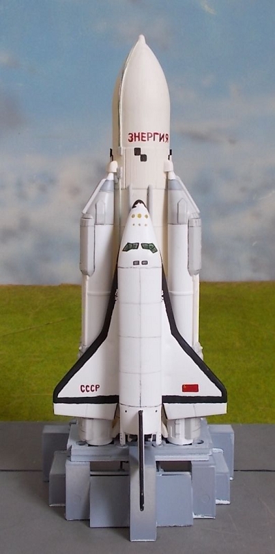 Happyscale-Modellbau: Buran with Booster - ADP Master Model 1/288 made ...