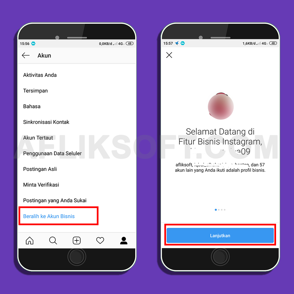 Cara Merubah Akun Instagram Menjadi Akun Bisnis