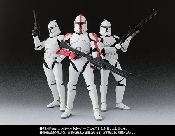 Star Tuga Wars: Star Wars Tamashii Nations Clone Trooper Captain