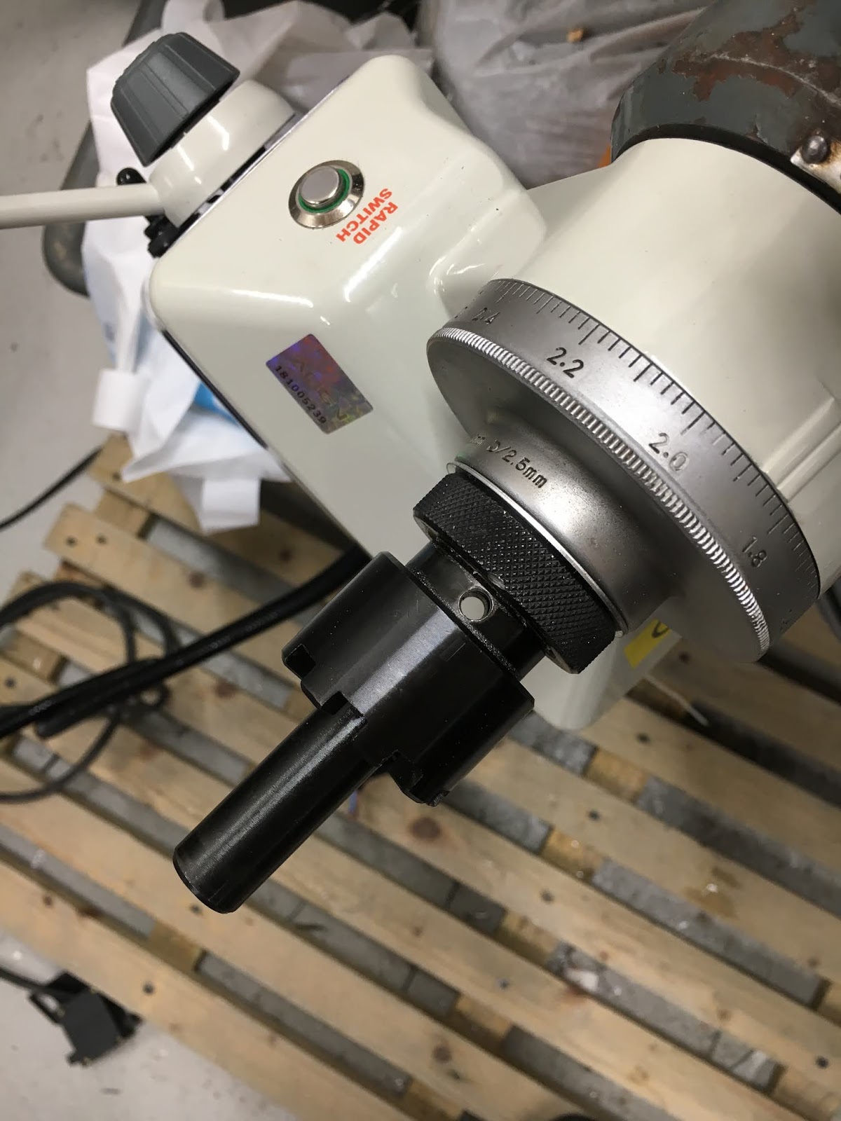 The Mighty Shiz: Align power feed for Bridgeport knee