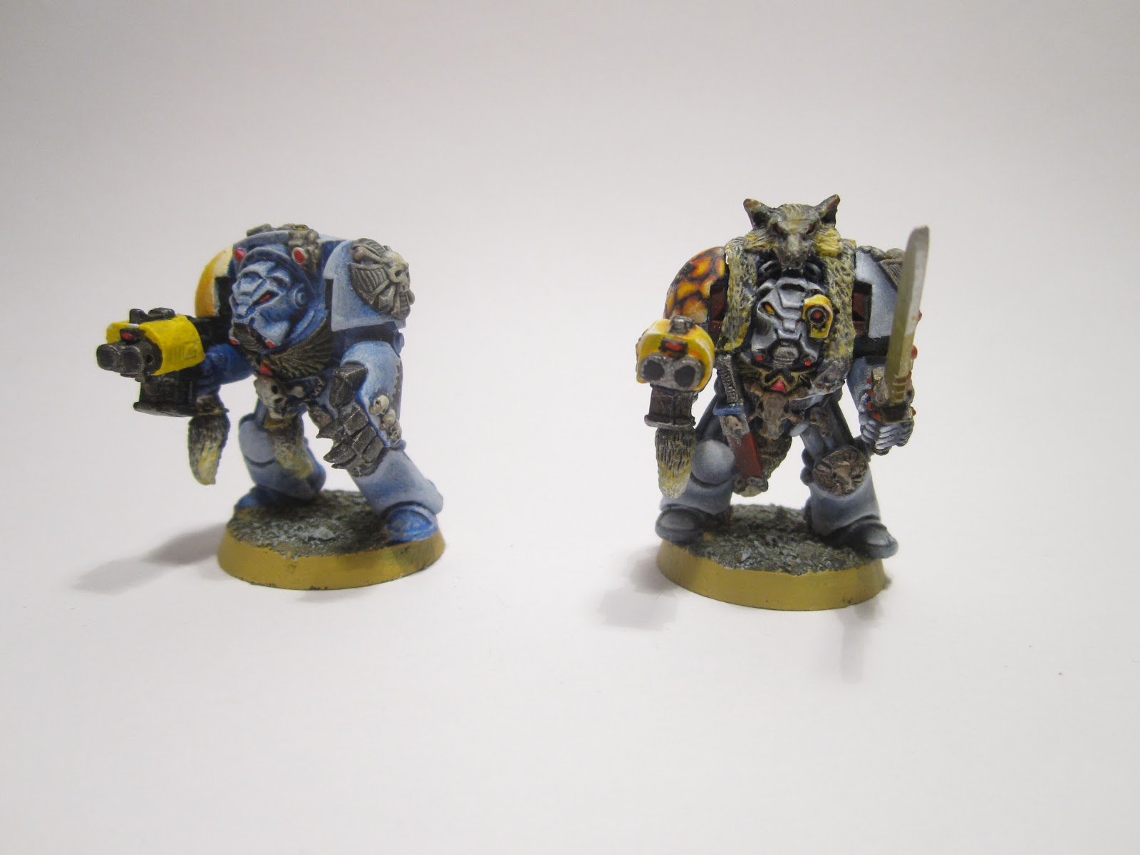 Wh 40k modelling blog by Agis: Space Wolves