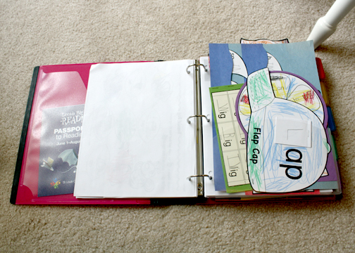 Blue House School - Homeschooling one sweet girl!: Preschool Portfolio