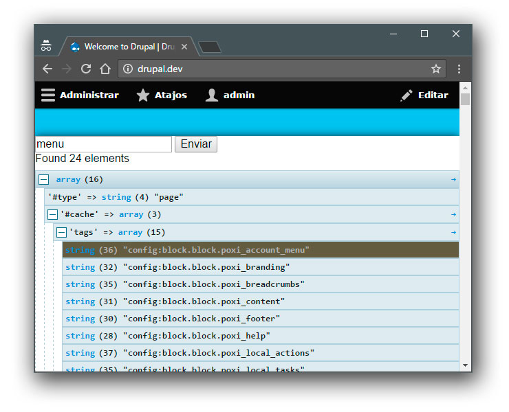 El módulo Kint para Drupal 8 es Genial - Drupalandia