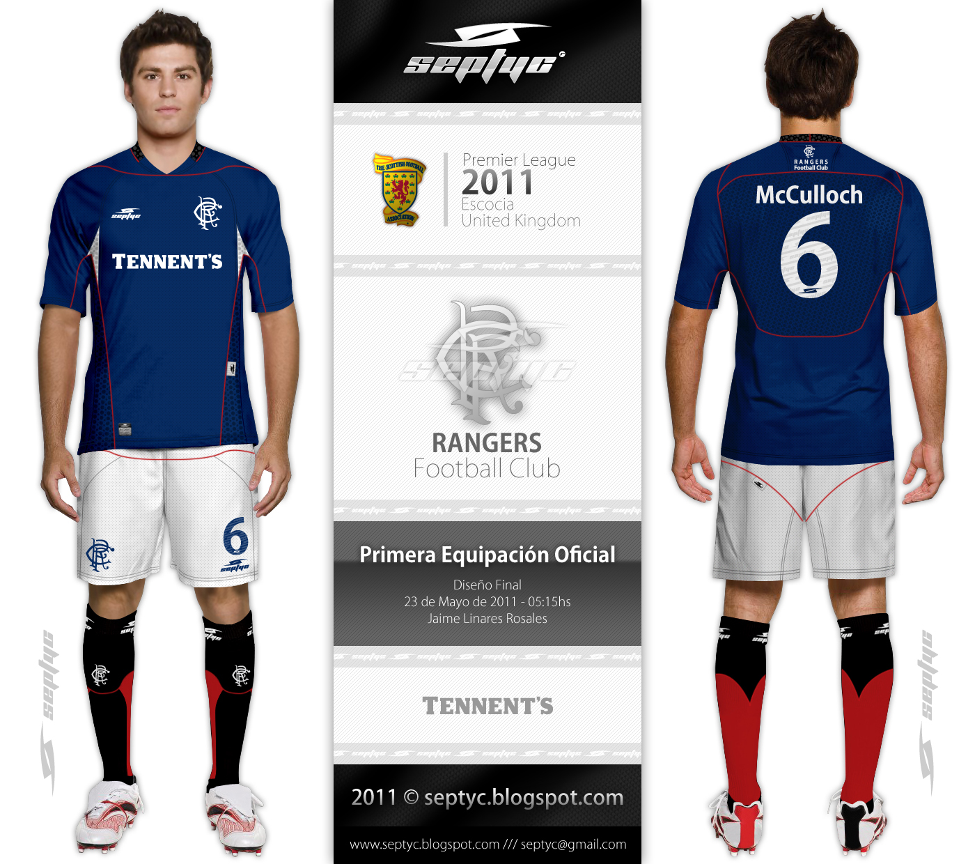 Septyc © | Reflector Edition.: Rangers F.C. (Escocia-Primera División 2011)