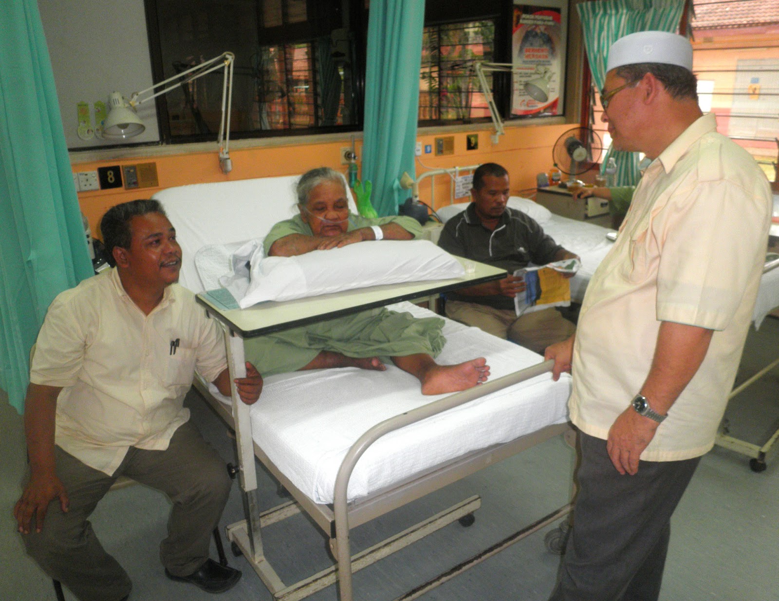 YB Cikgu Johari Adun Kupang, Baling: LAWATAN KE HOSPITAL BALING