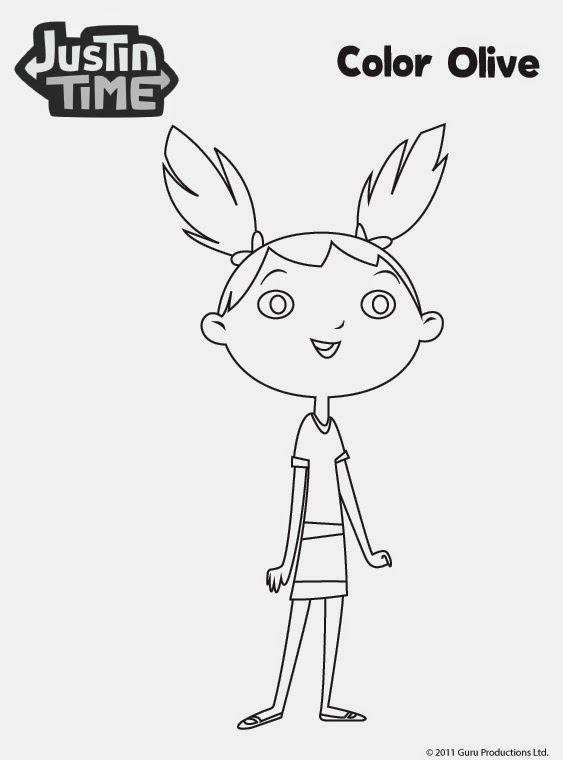 Hora do Justin – Desenhos para Colorir e Imprimir - Desenhos para ...