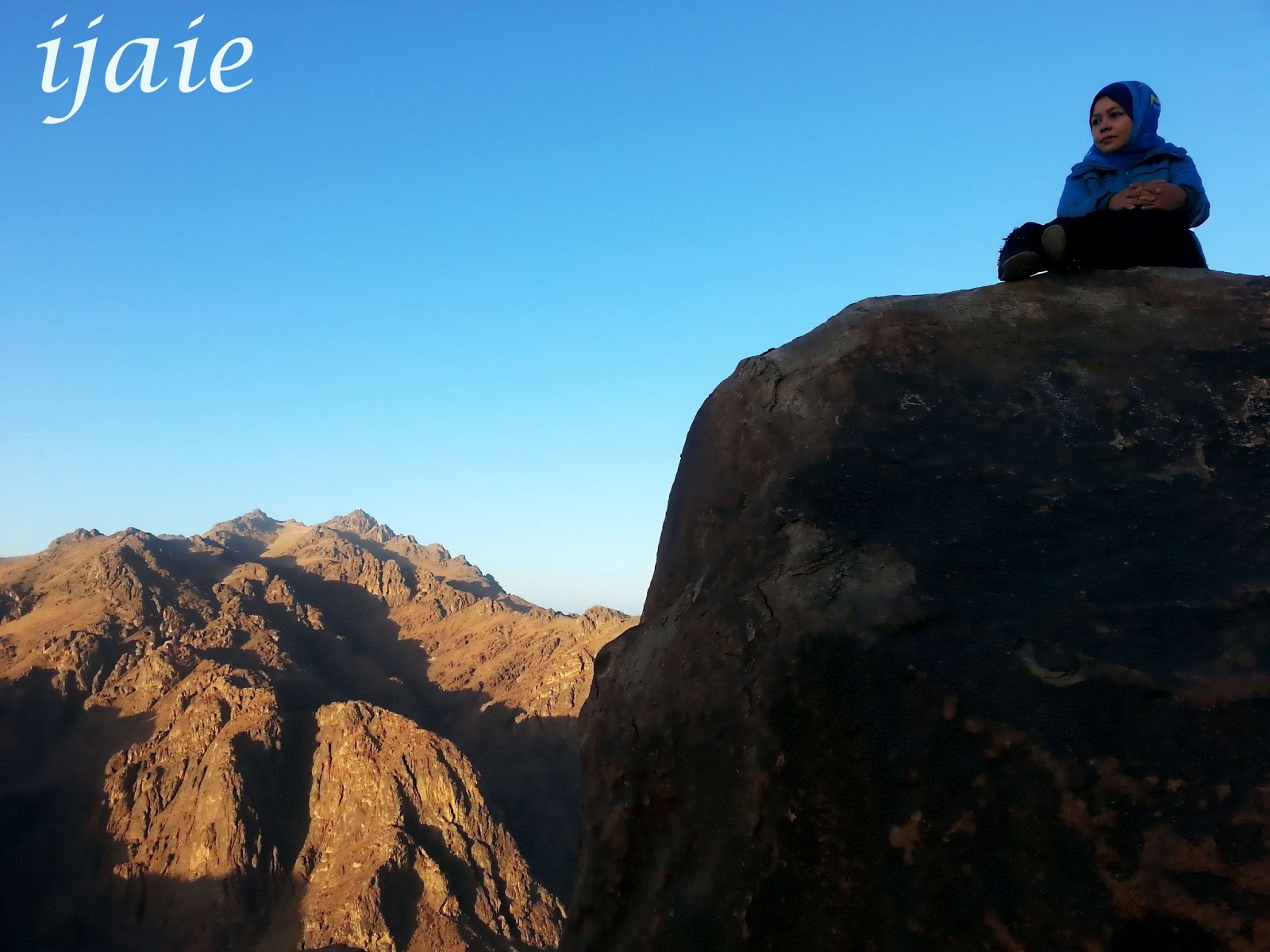 IjA Rania Farhan Danial: Pengalaman mendaki Jabal Musa / Mount Sinai