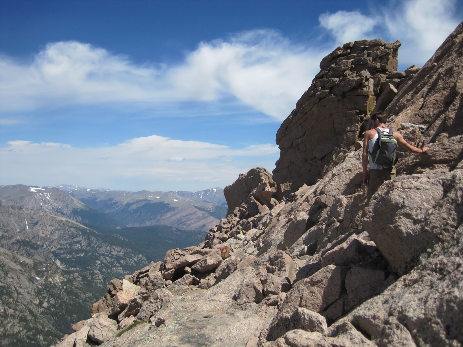 2016 hikes: Longs peak summit via Keyhole route