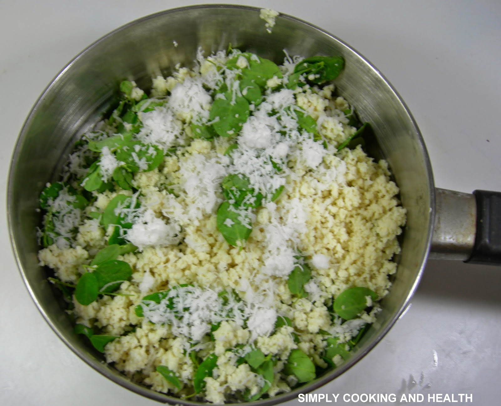 Simply Cooking and Health: Scrambled wheat flour with shredded coconut ...