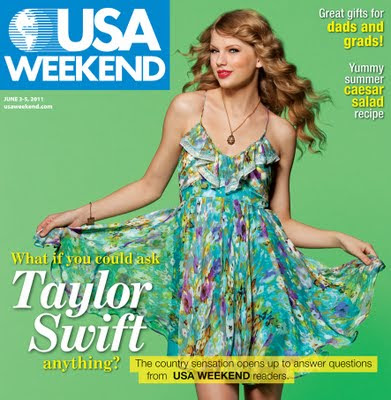 Taylor Swifts Covers USA Weekend Magazine ~ DISNEY STAR UNIVERSE