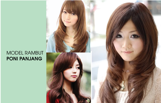 4 Model Gaya Rambut Poni Wanita Terpopuler 2016