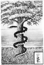 Garden of Eden, tree of knowledge & the serpent