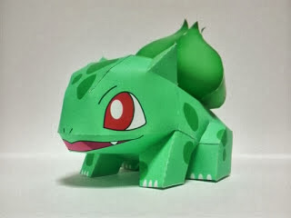 Paper Crafters: Pokemon - Bulbasaur Papercraft Ver.3