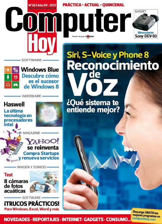 Revista Computer Hoy Nro. 383: Siri, S-Voice y Phone 8 | FreeLibros