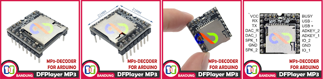 CNC STORE BANDUNG: TUTORIAL DFPLAYER MINI MP3-TF-16P STANDALONE OR WITH ...