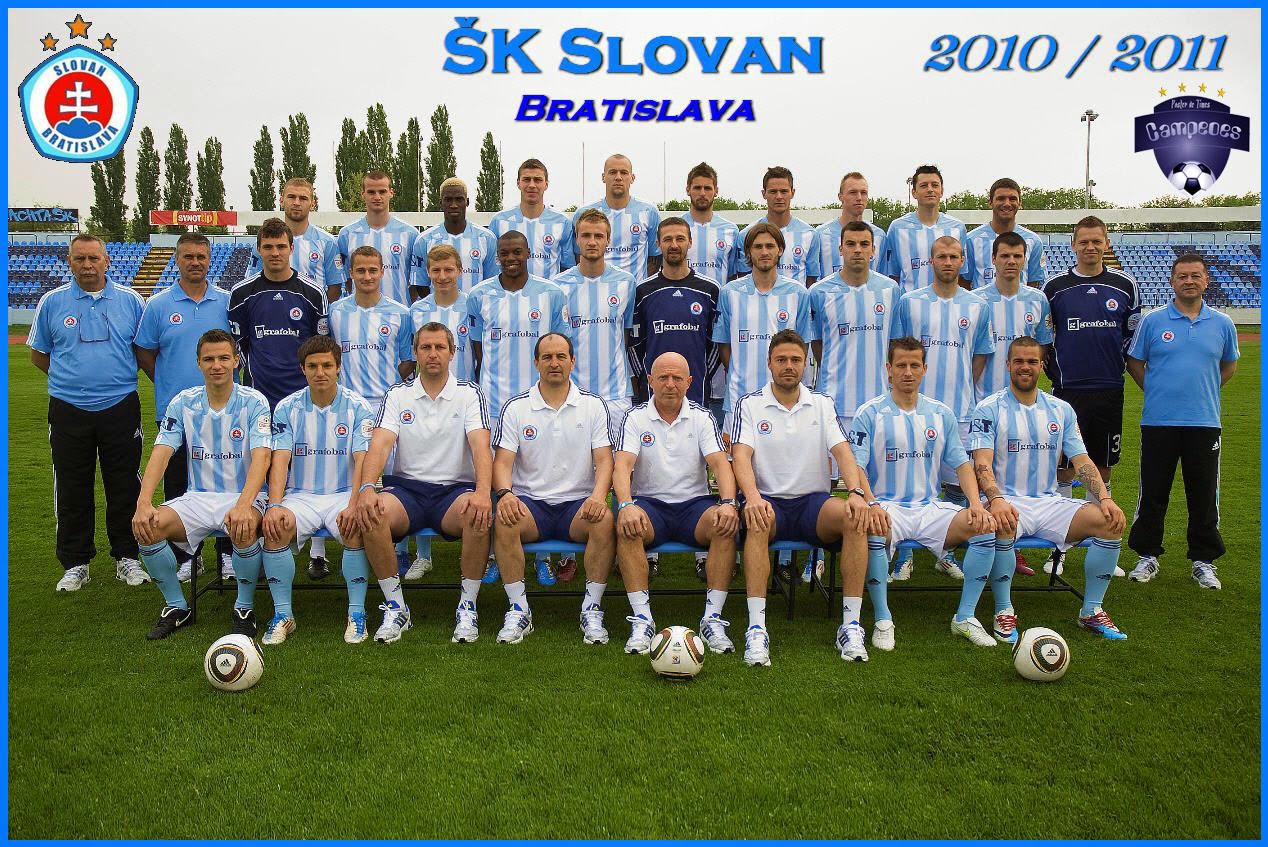 Times Campeões: Slovan Bratislava Campeão Eslovaco 2011