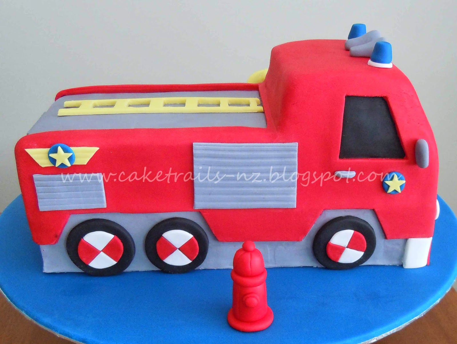 Cake Trails...: Fireman Sam cake
