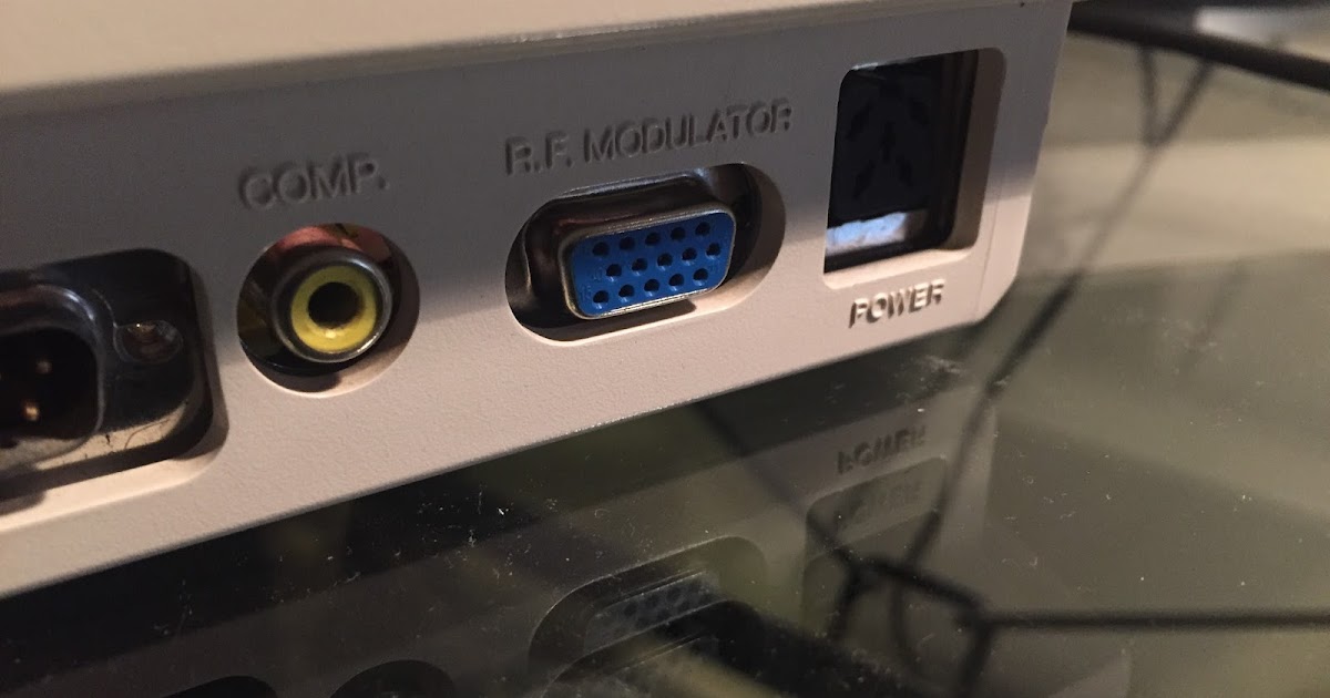 Epsilon's World: RF to VGA out conversion on Amiga 600