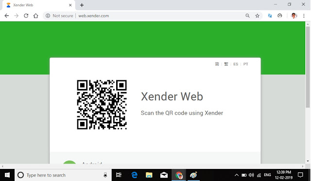 How to Connect 'Xender' to your Computer...