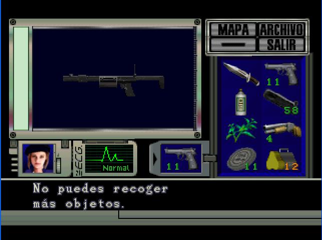 gadesx scene: Cómo se hizo: El menú del Resident Evil Demake (en progreso)
