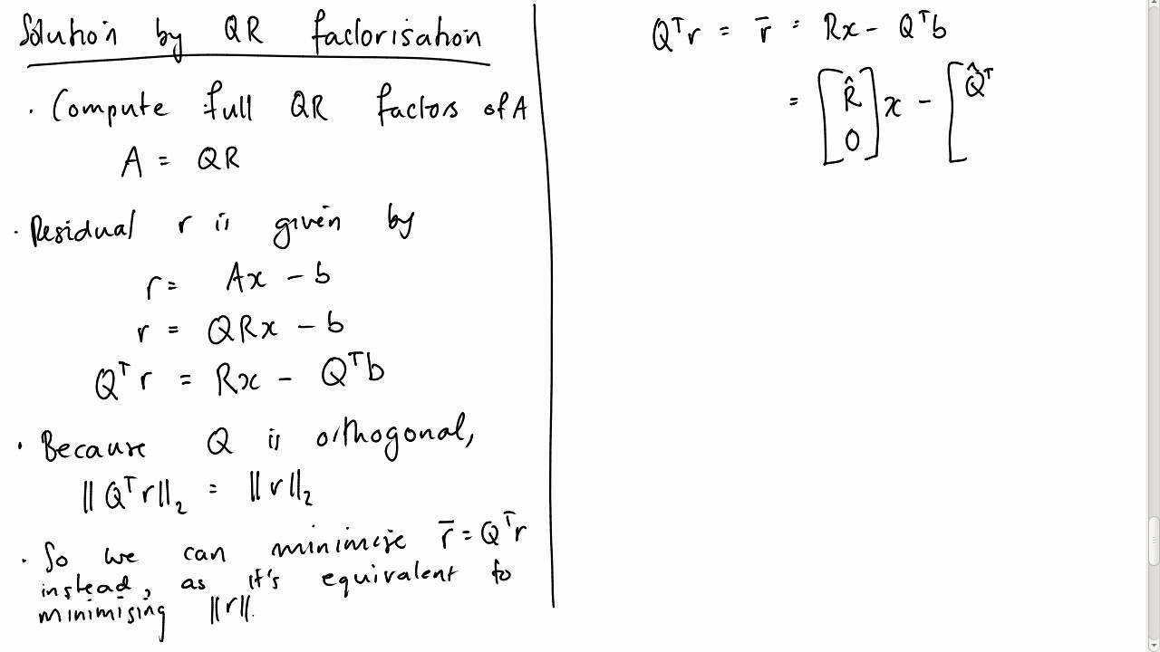 Overdetermined system