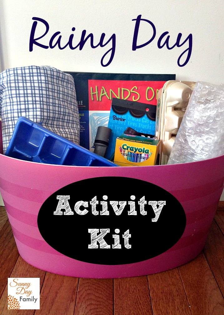 Make a Rainy Day Activity Kit | Sunny Day Family