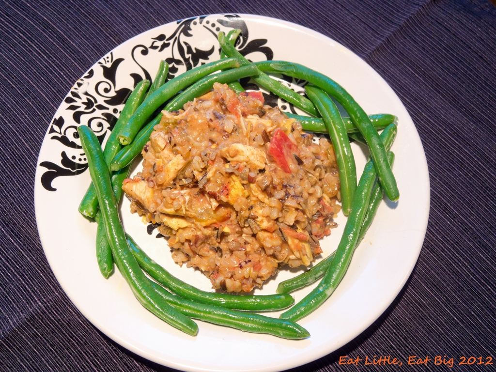 Recipe for Curried Chicken and Rice Casserole | Eat Little, Eat Big