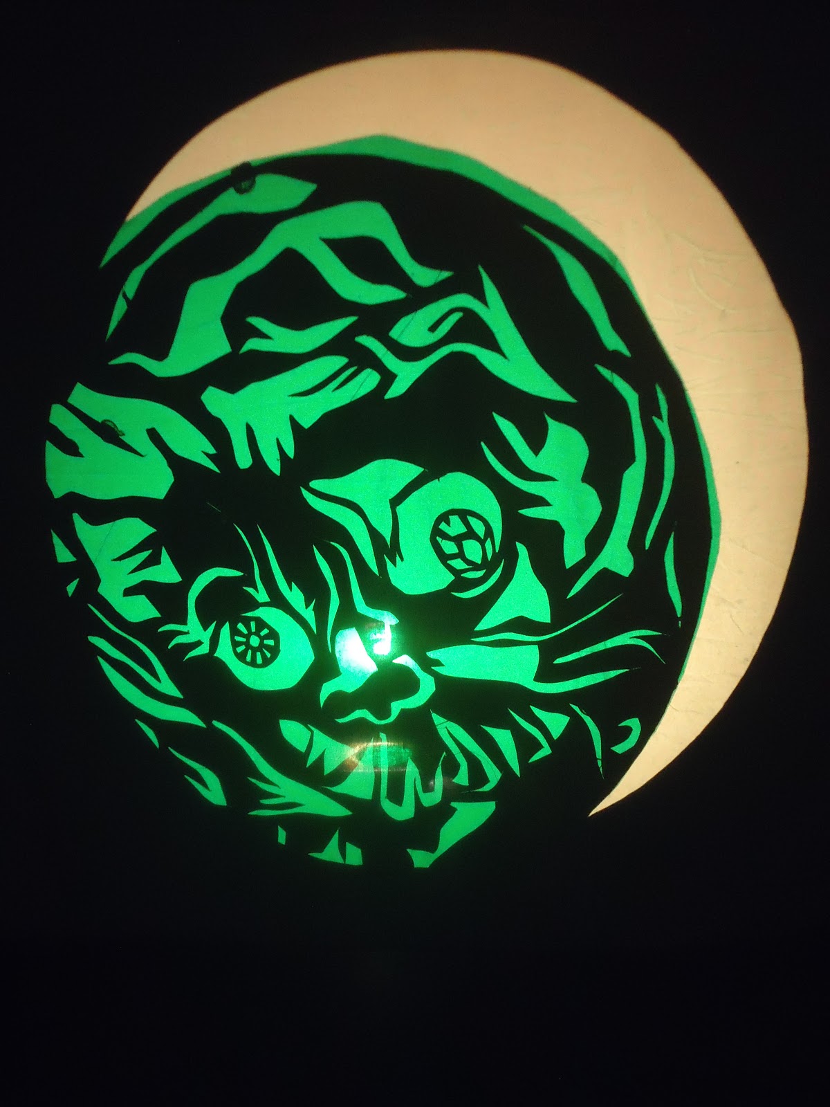 Rusty Nail Studio: Shadow Puppets for Halloween on Monster Island