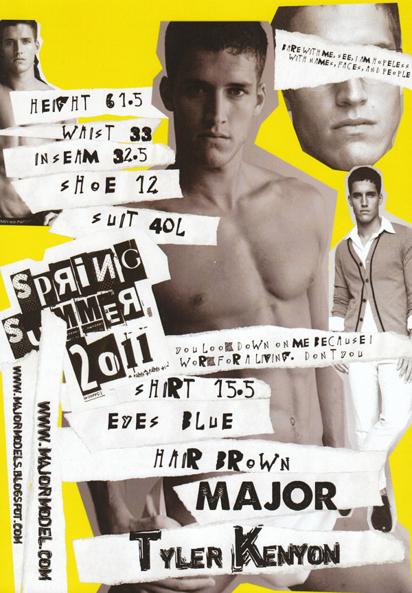 L'Homme du Jour: TYLER KENYON