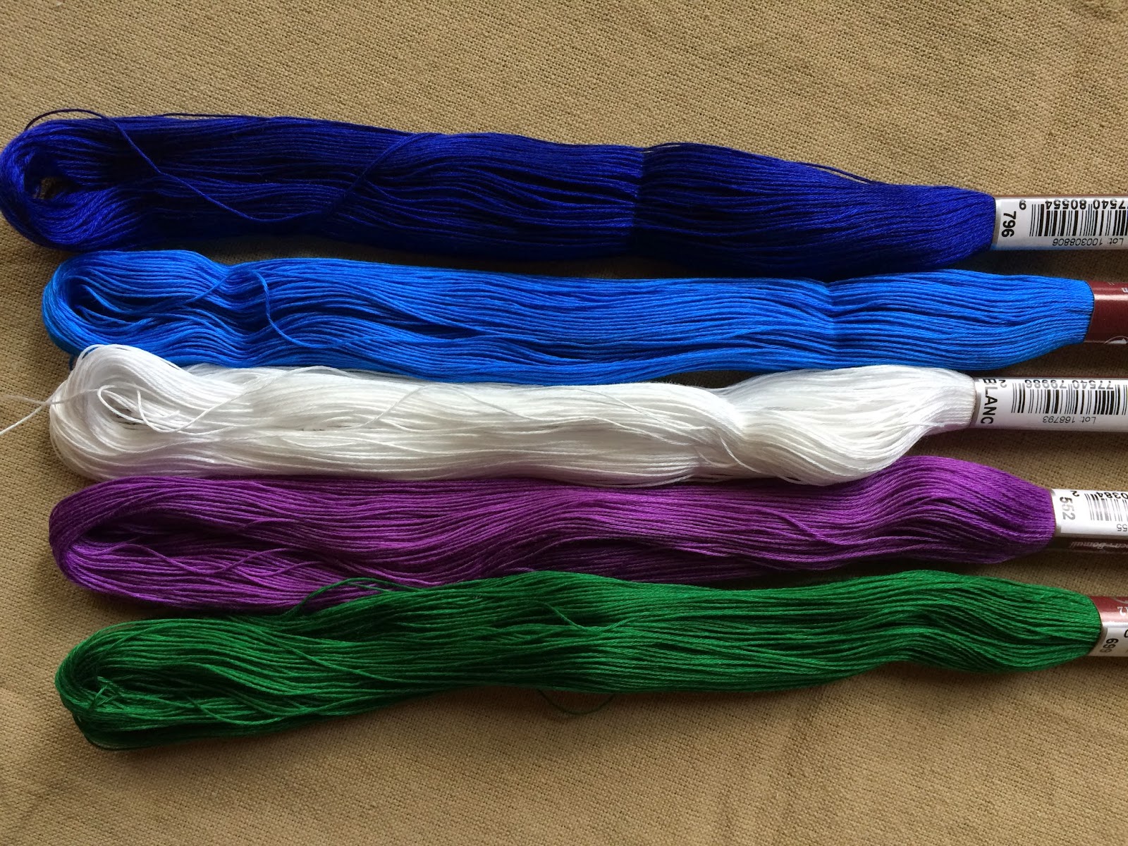 MooshieStitch: Floss Love Vol. 5: Coton Floche A Broder (DMC Floche)