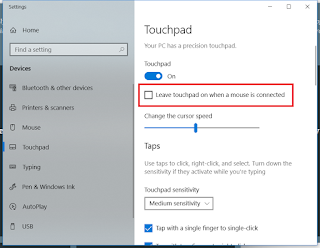 Disabling Dell Precision 5520 touchpad