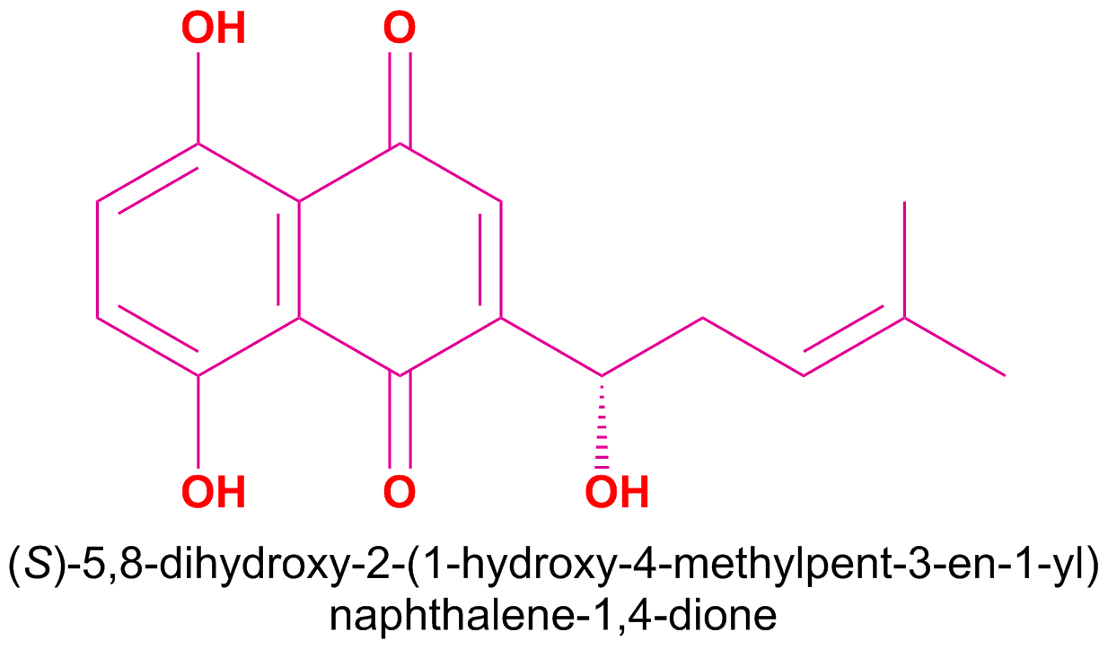 Nyro Food Chem: E103 - Alkannin